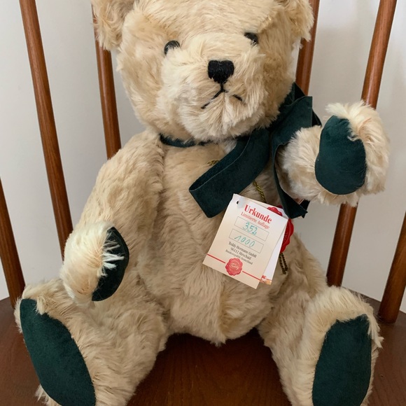 Hermann Teddy Bear | Accents | Teddyhermann Vintage No 352 Collectors ...